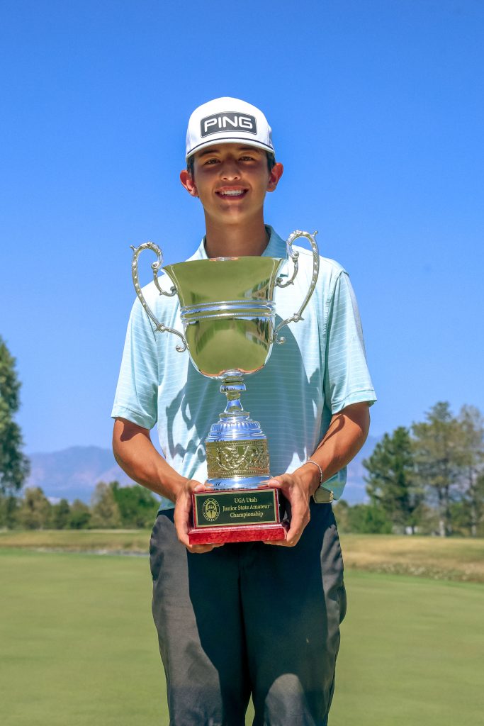 Austin Shelley Outplays Strong Field for UGA Junior State Amateur Title