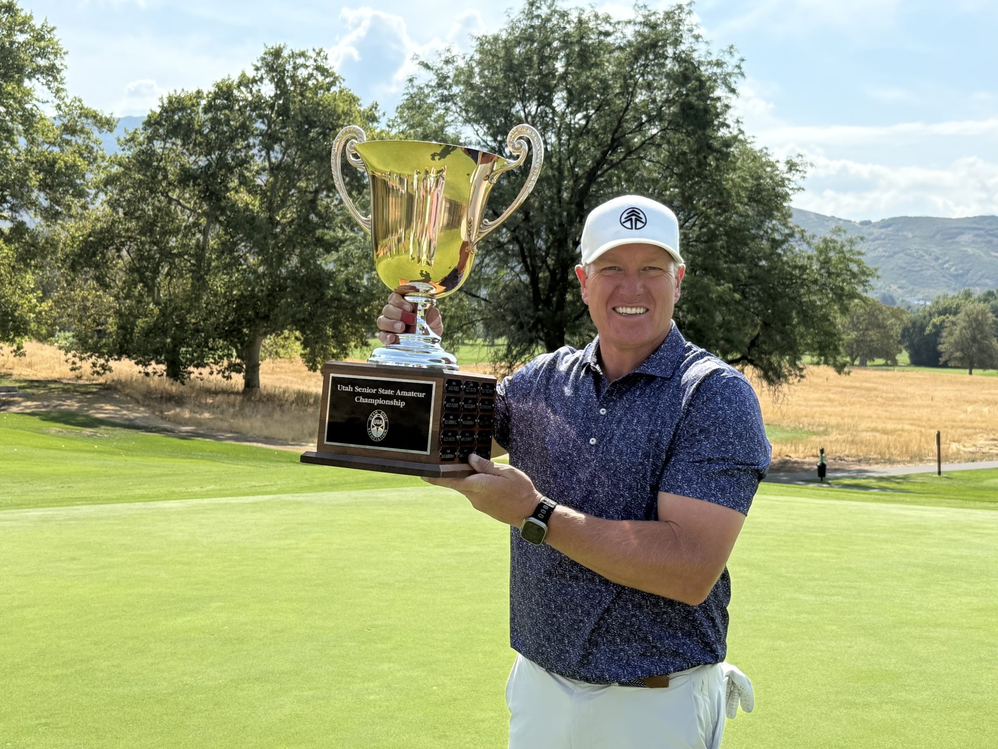32nd Utah Senior State Amateur: Darrin Overson completes a UGA trifecta