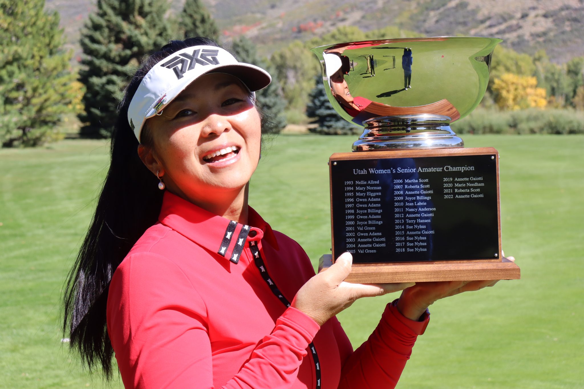Senior Women’s State Amateur: Former winner Nuny Khamken takes the lead
